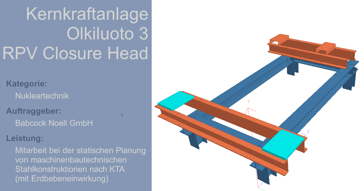 Kernkraftanlage Olkiluoto 3 – RPV Closure Head | MF Engineering