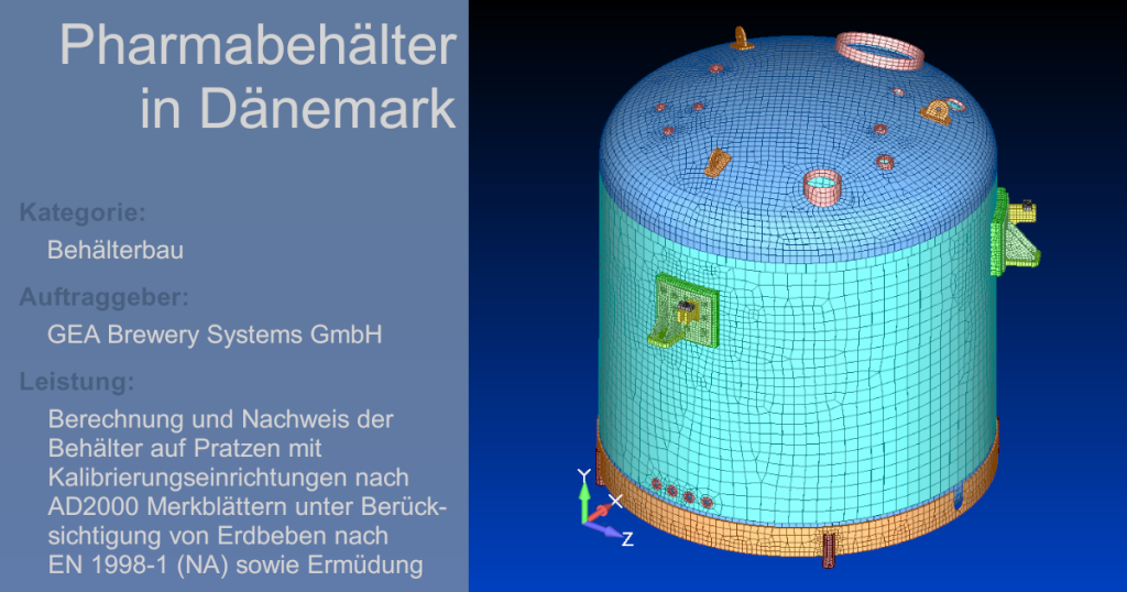 Tank Construction – Pharma Vessel in Denmark | MF Engineering