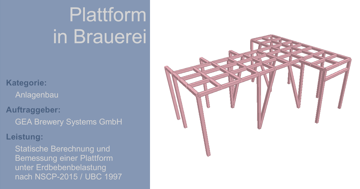 Plattform in Brauerei | MF Engineering