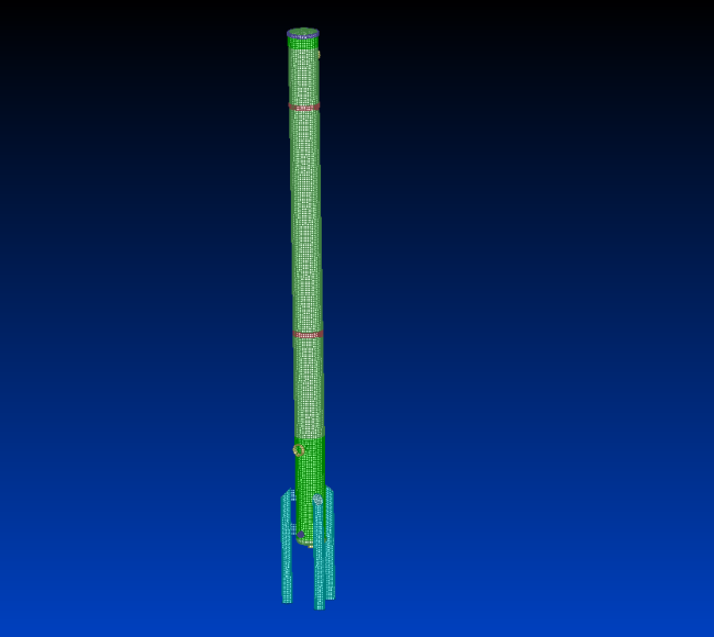 Tank Construction – Degassing Column for Brewery in USA | MF Engineering